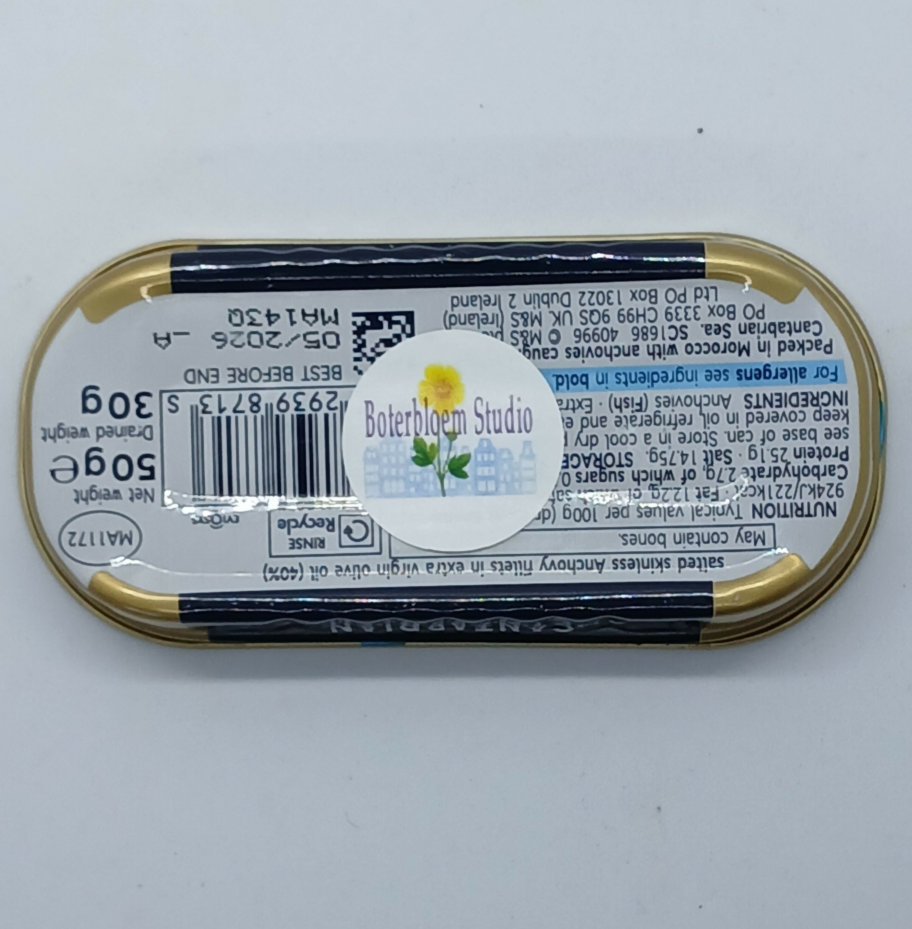 Clay Dutch House Mini Row Tin