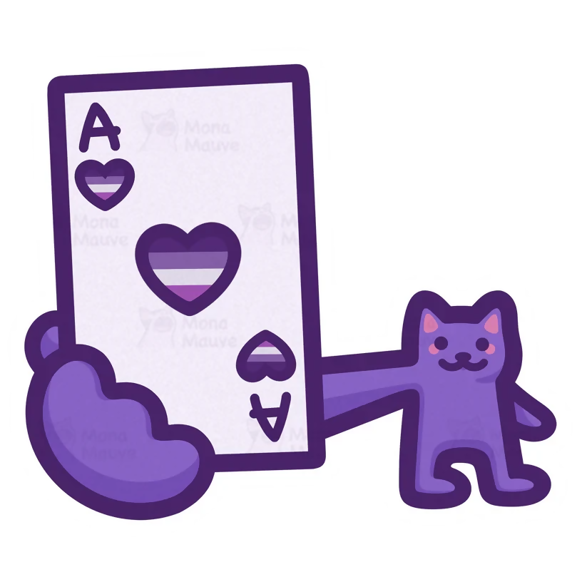Ace Cat Sticker
