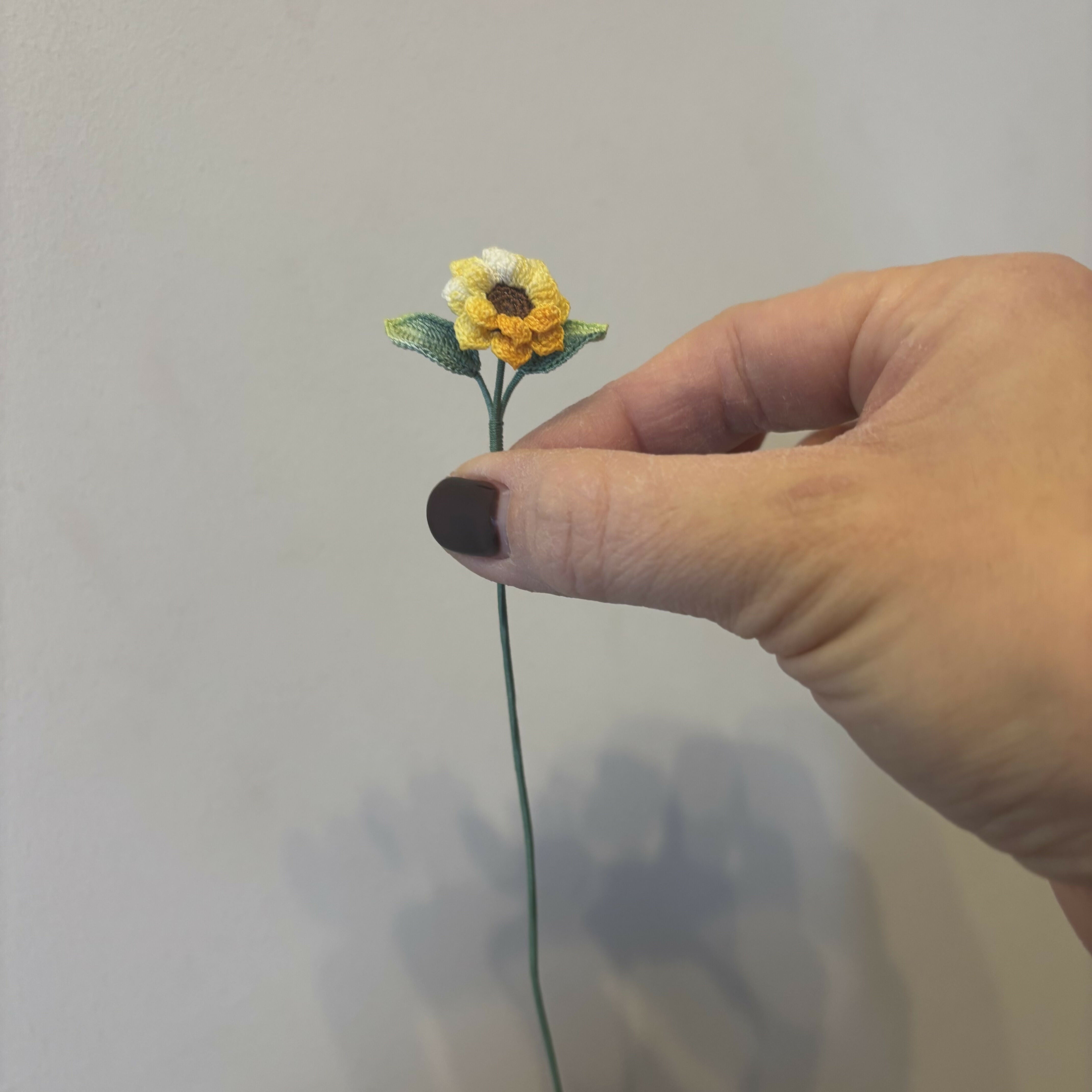 Handmade Micro Crochet Flower Bookmarks