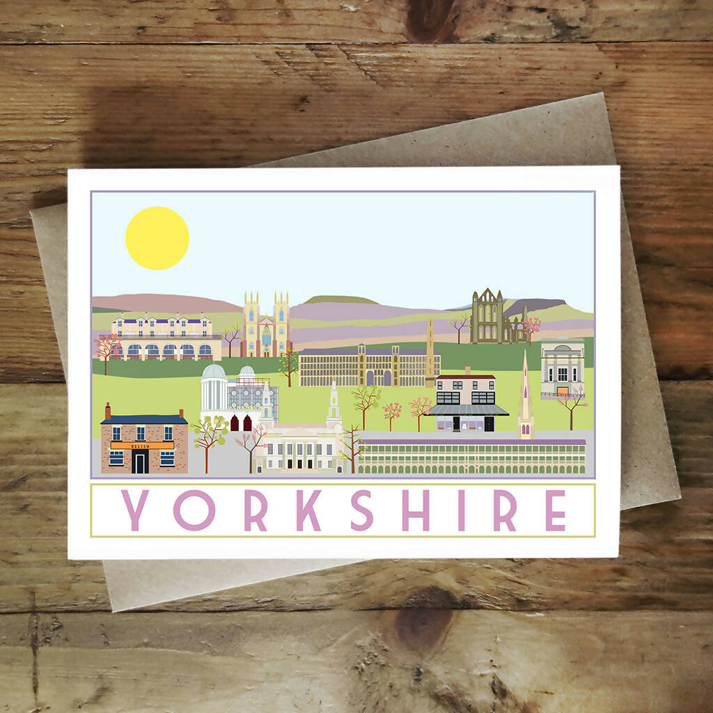 Yorkshire Greetings Card – Art & Soul